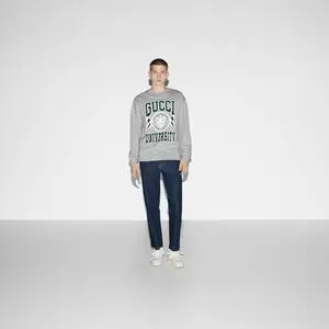 Gucci Logo Printed Crewneck Sweatshirt