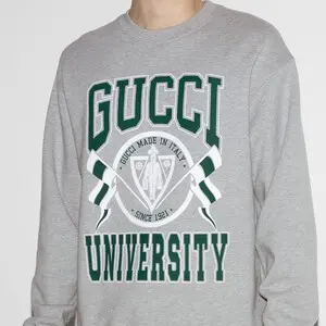 Gucci Logo Printed Crewneck Sweatshirt