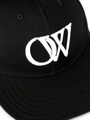 Off-White Logo Embroidered Baseball Cap