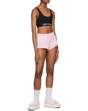 Palm Angels Scoop Neck Cropped Vest Top