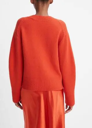 Vince Long-sleeved V-neck Sweater
