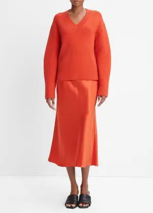 Vince Long-sleeved V-neck Sweater