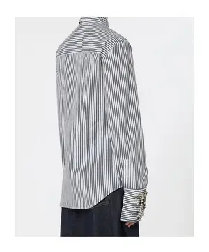Sportmax Racconto" Striped Shirt With Embellished Cuffs