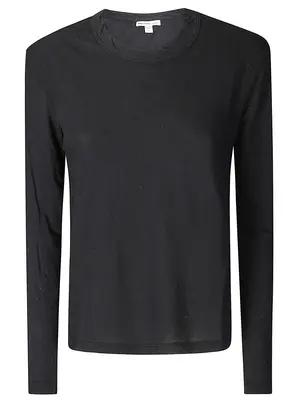 Women's Raw Edge Sweat Tops