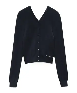 Alexander Wang Wool Blend Cardigan - Black