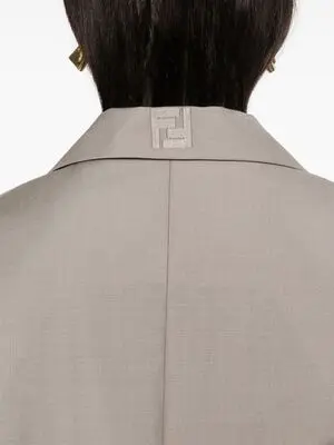 Fendi Sleeveless V-neck Blazer