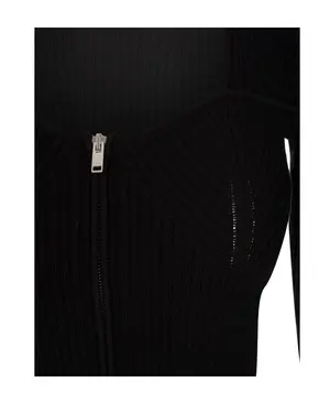 Isabel Marant Étoile Ribbed Knit Zip-up Sweater