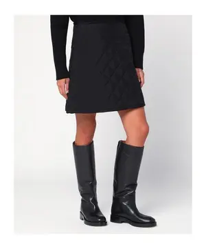 JIL SANDER Quilted Mini Skirt