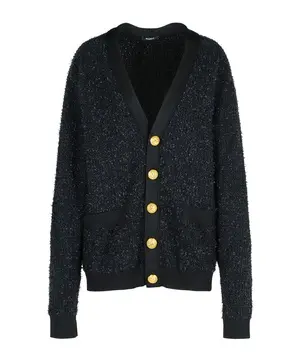 Balmain Buttoned V-neck Cardigan