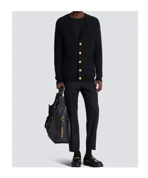 Balmain Button-up Knit Cardigan