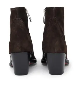 SONORA Hidalgo 85mm Leather Ankle Boots - Black