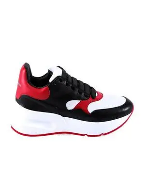 Alexander McQueen Logo Detailed Casual Sneakers - Black