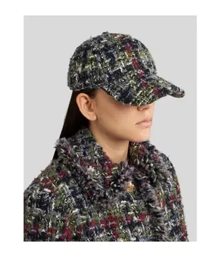 Etro Bouclé Baseball Cap