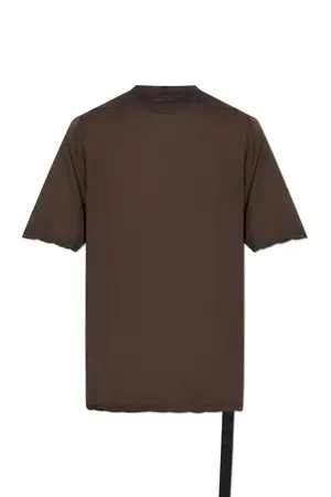 Rick Owens Jumbo Tie Detailed T-shirt - Brown