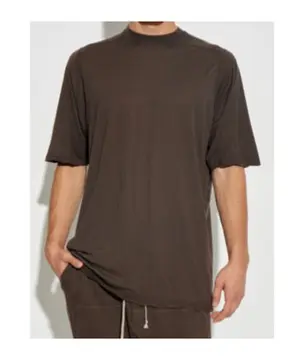 Rick Owens Jumbo Tie Detailed T-shirt - Brown