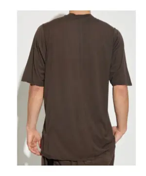 Rick Owens Jumbo Tie Detailed T-shirt - Brown