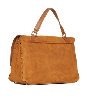 ZANELLATO Clamshell Handbag With Turn Lock
