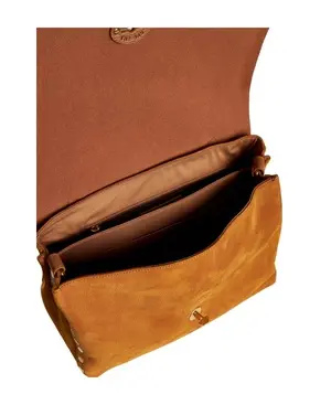ZANELLATO Clamshell Handbag With Turn Lock