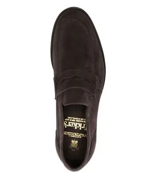 TRICKER'S Suede Loafers - Coffee