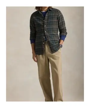 Polo Ralph Lauren Checked Button-up Shirt - Black