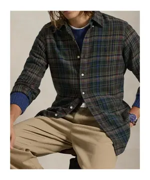 Polo Ralph Lauren Checked Button-up Shirt - Black