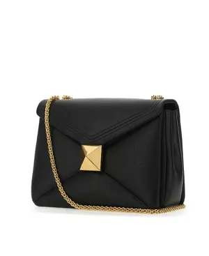 Valentino Garavani One Stud Foldover Top Shoulder Bag