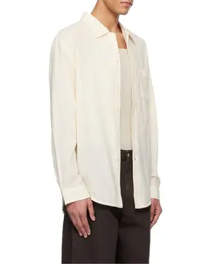 Séfr Leo Voile Shirt - Off-white