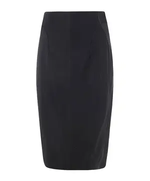 MUGLER Buckled Tailored Skirt