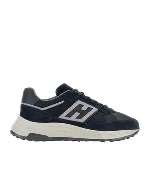 Hogan Hyperlight Lace-up Sneakers - Black