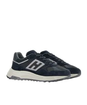 Hogan Hyperlight Lace-up Sneakers - Black