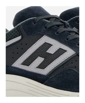 Hogan Hyperlight Lace-up Sneakers - Black
