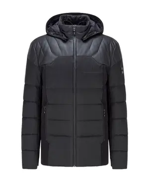 Hugo Boss Hooded Quilted Jacket