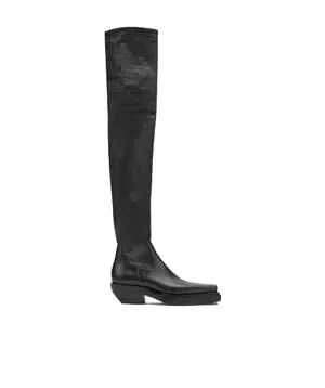 Bottega Veneta Over-the-knee Lean Boots