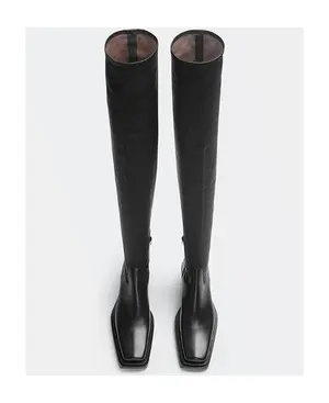 Bottega Veneta Over-the-knee Lean Boots