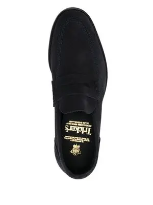 TRICKER'S Suede Loafers - Navy