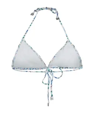 Tory Burch Printed Halterneck Bikini Top