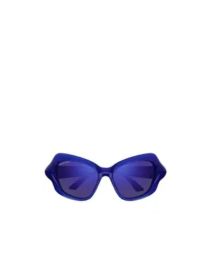 Balenciaga Cat Eye Frame Sunglasses - Blue