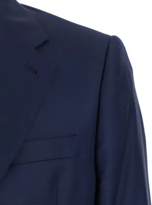Emporio Armani Two-piece Single-breasted Suit - Blue