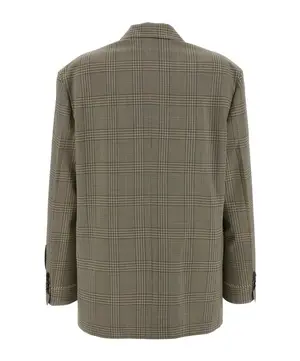 Marni Prince Of Wales Checked Single-breasted Blazer