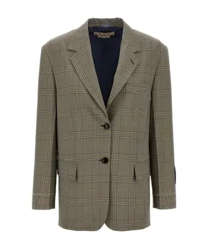 Marni Prince Of Wales Checked Single-breasted Blazer - Multicolor