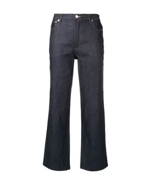 A.p.c. Sailor Jeans High Waist Straight Leg Denim