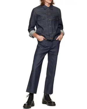 A.p.c. Sailor Jeans High Waist Straight Leg Denim