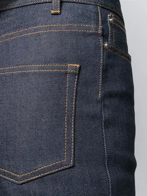 A.p.c. Sailor Jeans High Waist Straight Leg Denim