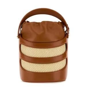 Alexander McQueen The Rise Drawstring Bucket Bag