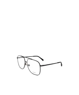 Stella McCartney Geometric Plano Mirror Eyeglasses - Black