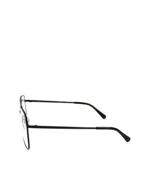 Stella McCartney Geometric Plano Mirror Eyeglasses - Black
