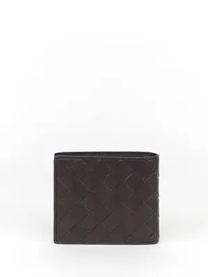Bottega Veneta Intrecciato Bifold Wallet - Brown