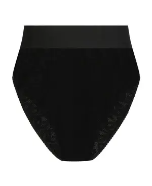 Dolce & Gabbana Dolce Gabbana High Waist Logo Waistband Briefs