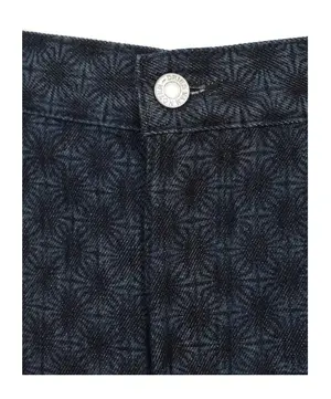 Dries Van Noten Pine Patterned Wide-leg Trousers