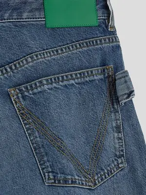 Bottega Veneta Buttoned Wide-leg Jeans